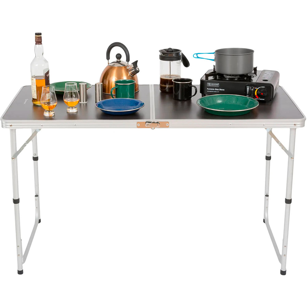 Фотографии Стол раскладной HIGHLANDER Compact Folding Table Double Grey ...