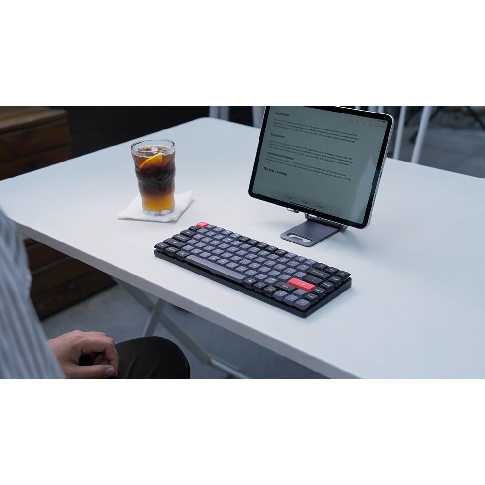 Клавіатура KEYCHRON K3 PRO 84Key Gateron Red QMK RGB (K3PH1_KEYCHRON ...