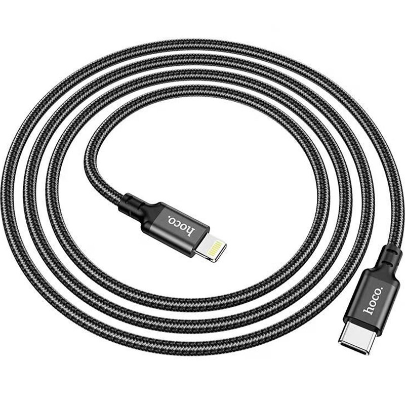 Кабель HOCO X14 Type-C to iP 3A 20W 1м Black (6931474752192) ᐉ купити в ...