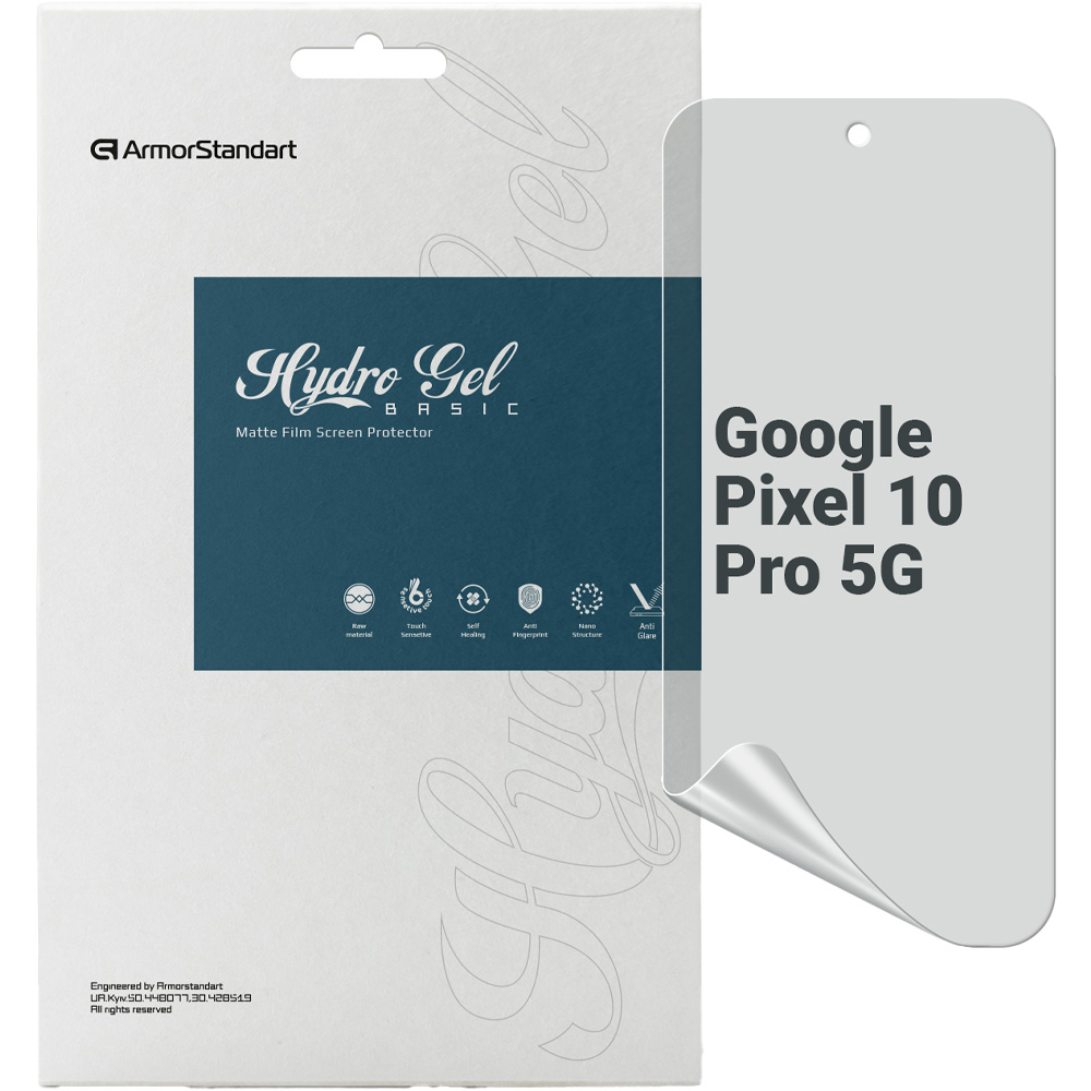 Гідрогелева плівка ARMORSTANDART Matte для Google Pixel 10 Pro 5G ...