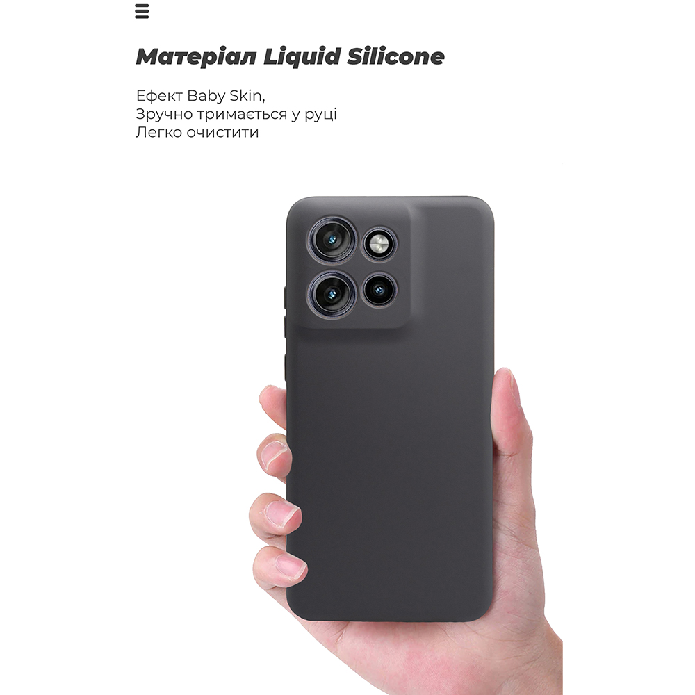 Чохол ARMORSTANDART ICON для Motorola Edge 60 Neo 5G/50 Neo 5G Camera ...