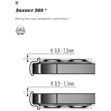 Чехол ARMORSTANDART ICON для OPPO Reno15 F 5G/Reno15 FS 5G Camera cover ...