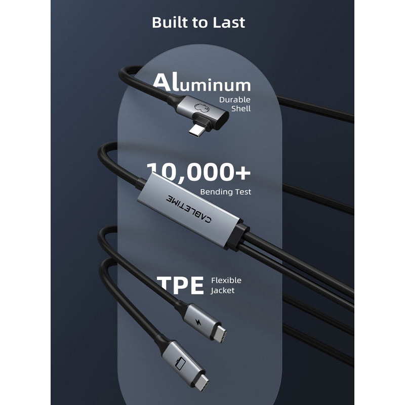 Кабель CABLETIME CA44P USB3.0 VR PD 5 м (CA915934) ᐉ купити в FOXTROT ...