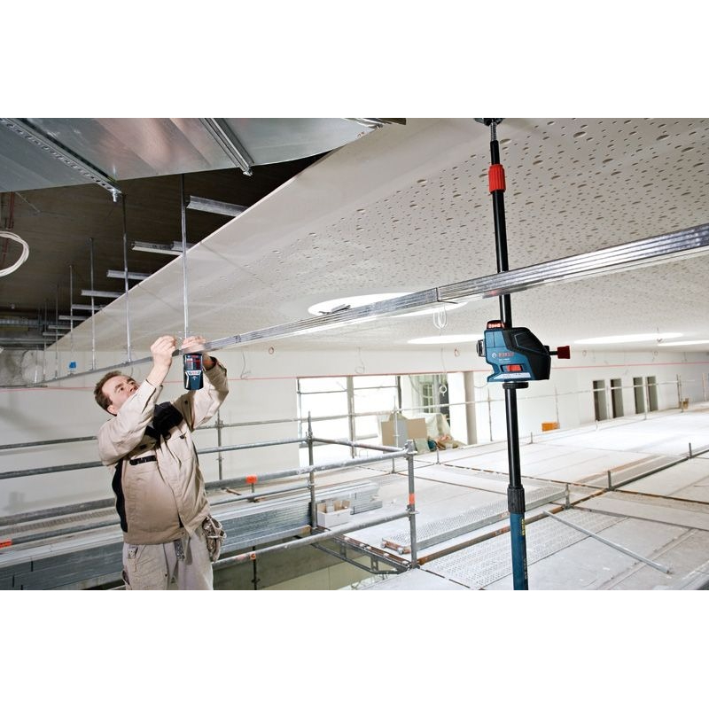 Приемник лазерного сигнала BOSCH Professional LR7 5-50 м (0.601.069.J00) ᐉ купить в FOXTROT ...