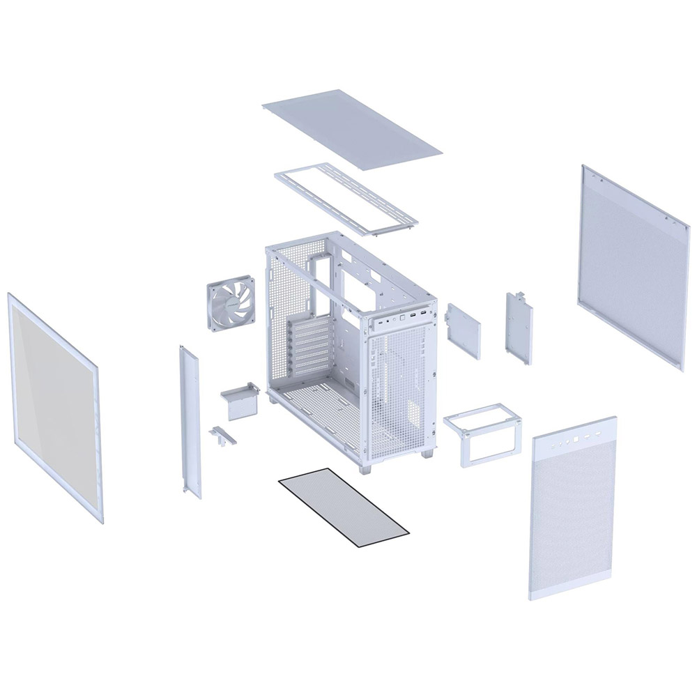 Корпус ASUS Prime AP303 TG White (90DC00V3-B39010) ᐉ купити в FOXTROT ...