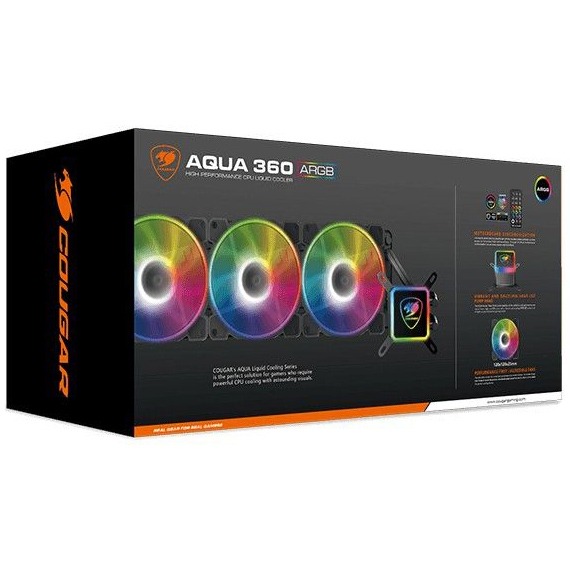 Фотографії Система водяного охолодження COUGAR Aqua ARGB 360 - якісні фото - Фокстрот