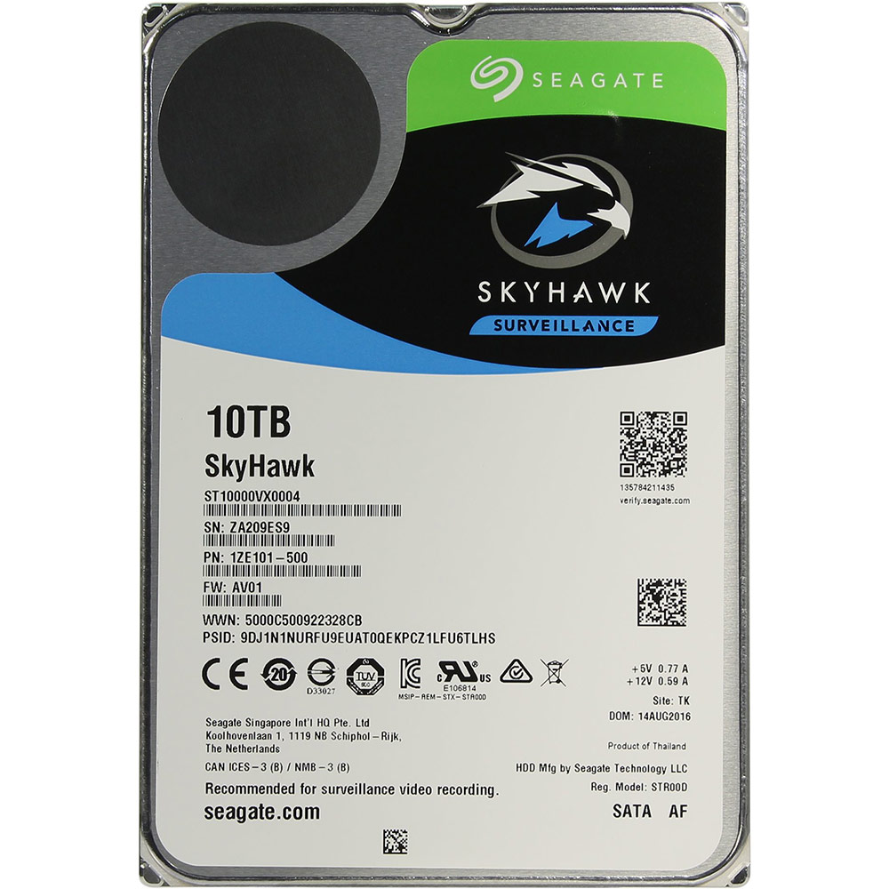Жесткий диск SEAGATE 10Tb 256Mb (ST10000VX0004) - в интернет-магазине ...