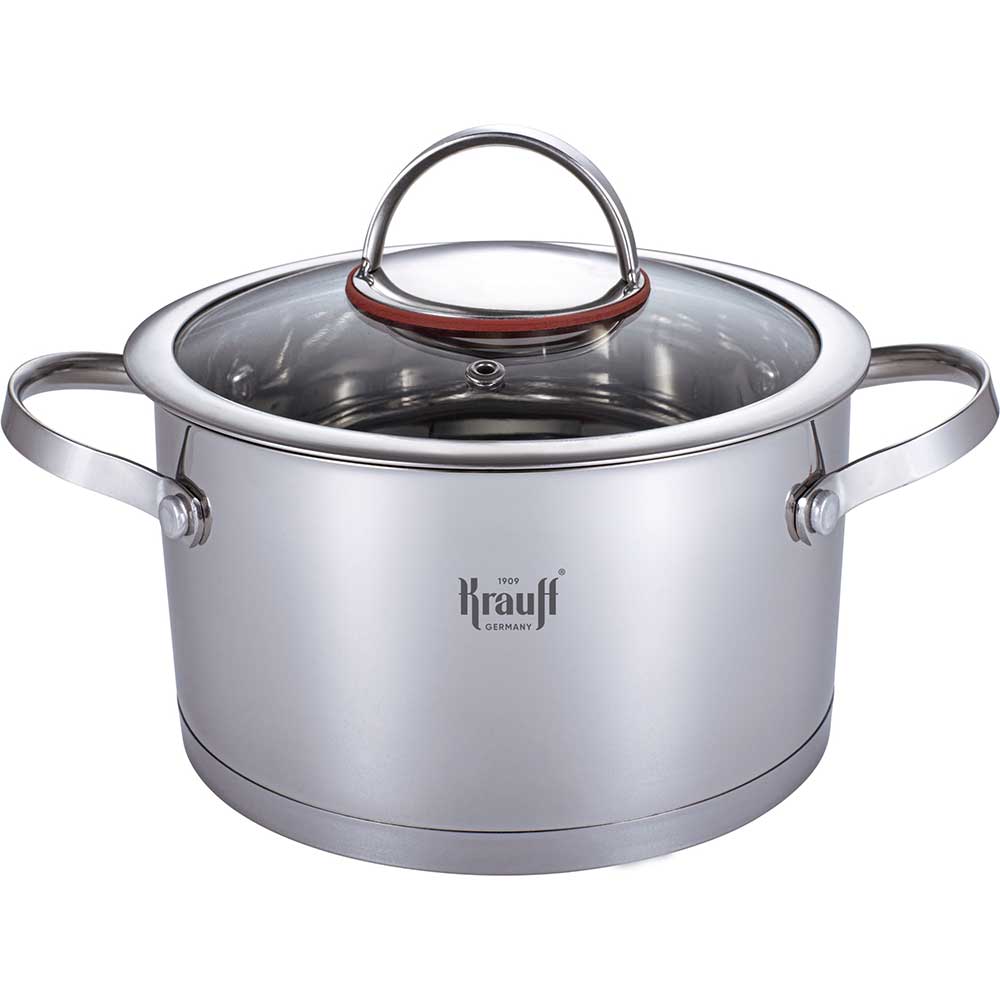 Кастрюля KRAUFF Grand Chef 4.7 л (26-308-004) ᐉ купить в FOXTROT ⁕ цены ...