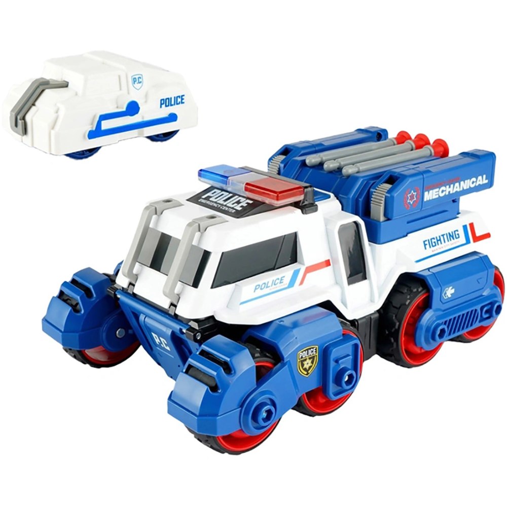 Машинка CARS S Поліцейська машина 3 в 1 Pull-back (CJ-4849897) ᐉ купити ...