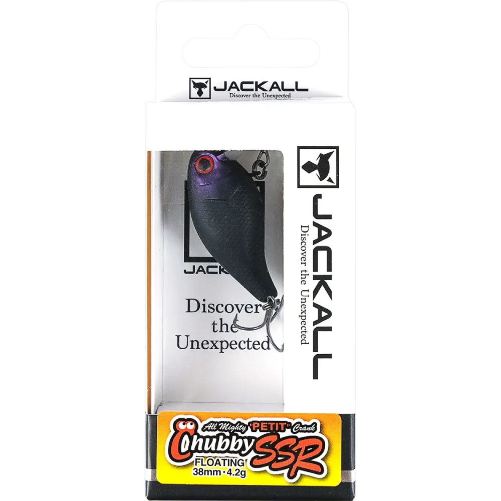 Воблер JACKALL Chubby 38 SSR 38 мм 4.2 г Mat Black (4525807090260) ᐉ ...