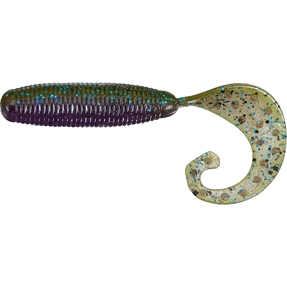 Силікон REINS Fat G-Tail Grub 3" 060 Onga River Moneybait (10шт/уп ...