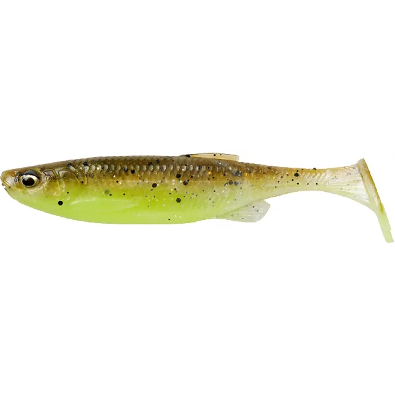 Силикон SAVAGE GEAR Fat Minnow T-Tail 90mm 7.0g Green Pearl Yellow ...