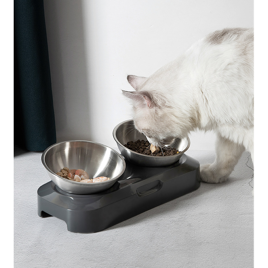 Миска подвійна для тварин LAPKA (LPK-27) ᐉ купити в FOXTROT ⁕ ціни ...