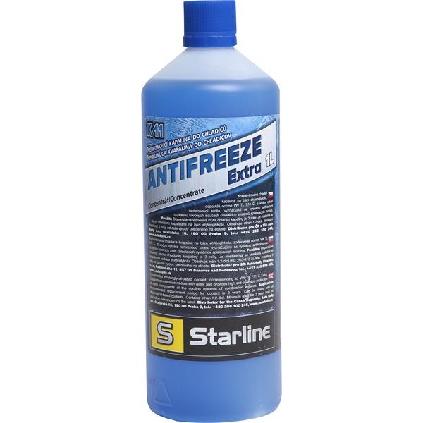 Антифриз STARLINE Extra K11 G-11 концентрат -74°C 1л Blue (NA K11-1) ᐉ ...