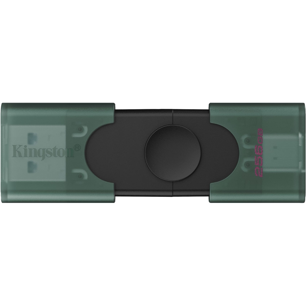 Флеш-драйв KINGSTON DataTraveler Duo USB3.2 256GB Type-C Green (DTDEG2 ...