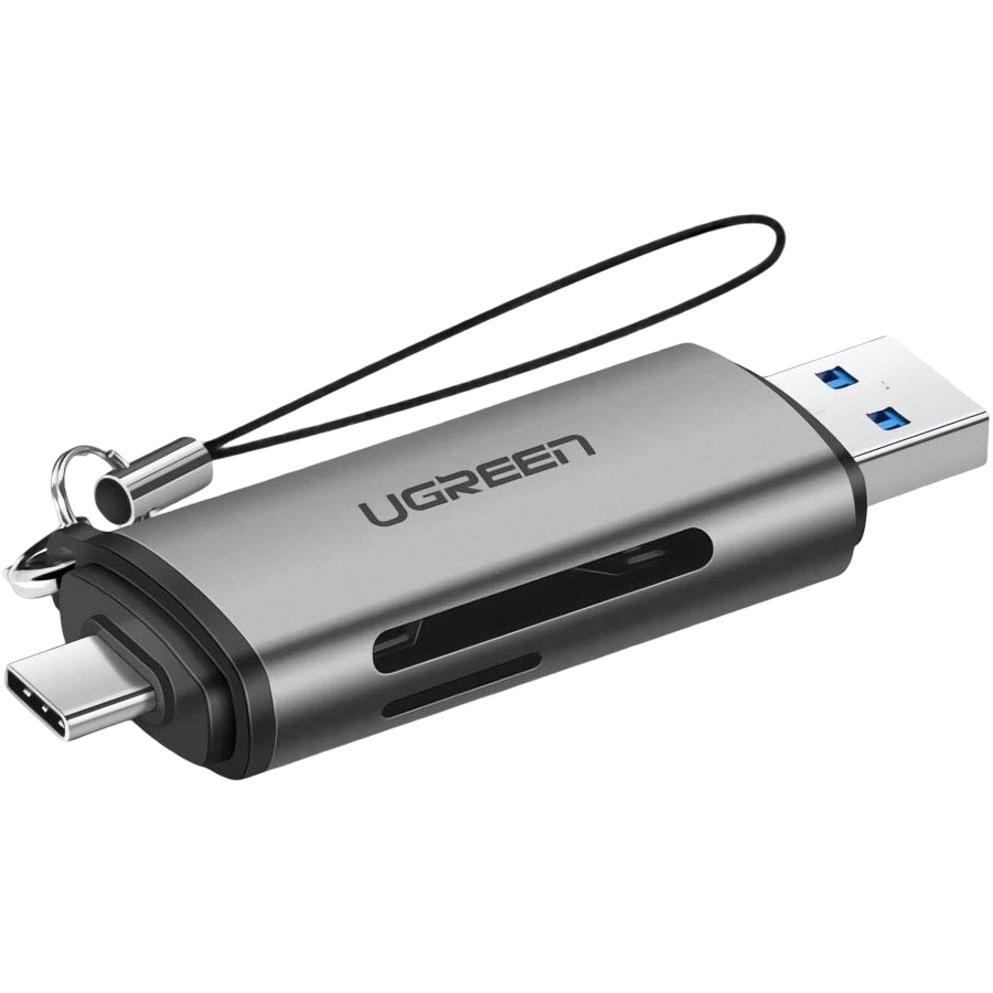 Кардрідер UGREEN CM185 USB-C/USB-A (50706) ᐉ купити в FOXTROT ⁕ ціни ...
