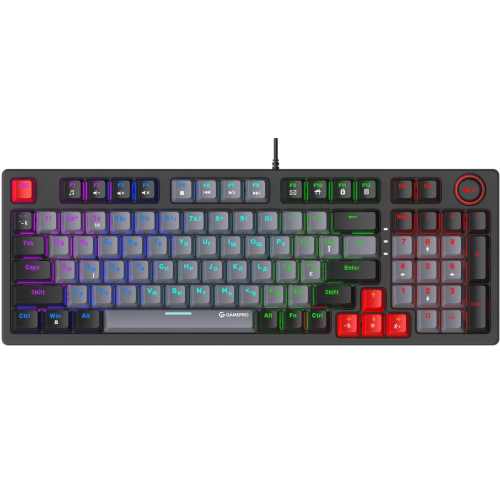 Клавиатура GAMEPRO MK120R - в интернет-магазине Фокстрот: цены, отзывы ...