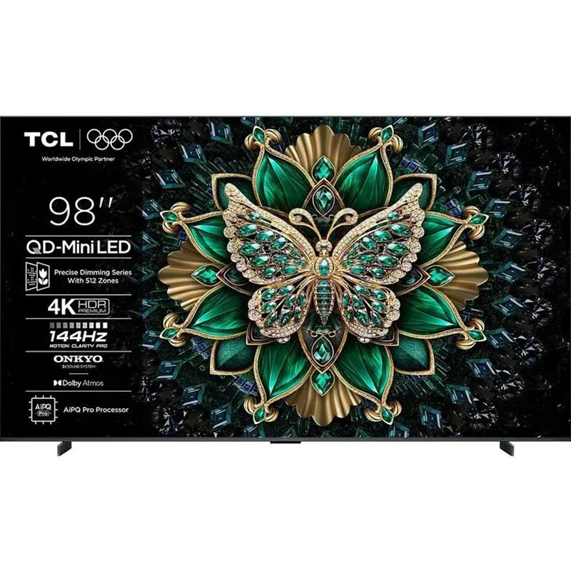 Телівізор TCL 98C61K ᐉ купити в FOXTROT ⁕ ціни, відгуки, характеристики
